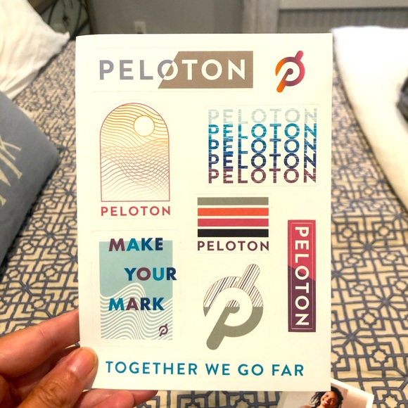 Accessories | Peloton Stickers New | Poshmark